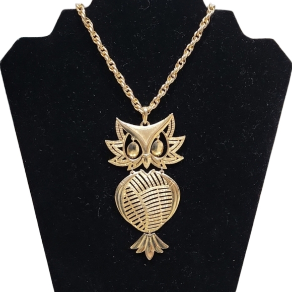 Alan | Jewelry | Vintage Alan Owl Necklace | Poshmark